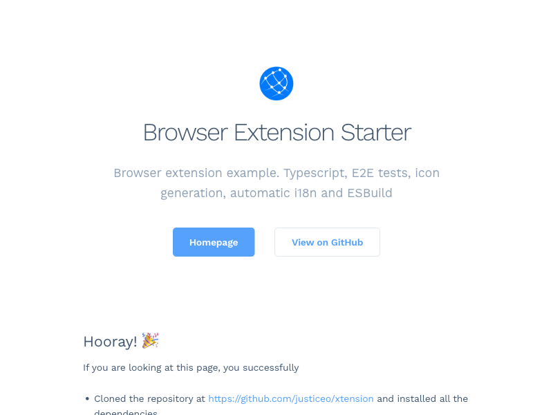 Browser Extension Starter | MSG_@appName